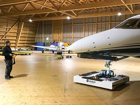 Mototok: Electric Aircraft and Helicopter Tug – M-Series