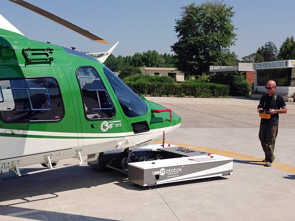 Mototok: Electric Aircraft and Helicopter Tug – M-Series