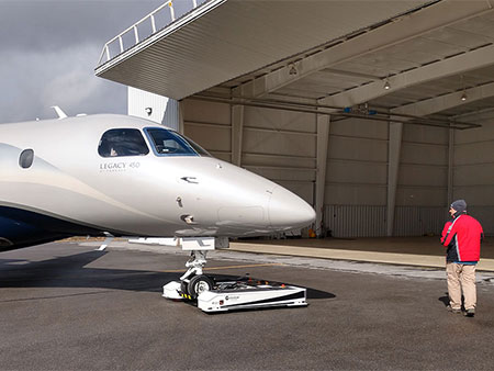 Mototok Aircraft Tugs: Electric, Towbarless, Remote-Controlled