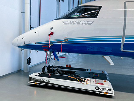 Mototok Aircraft Tugs: Electric, Towbarless, Remote-Controlled